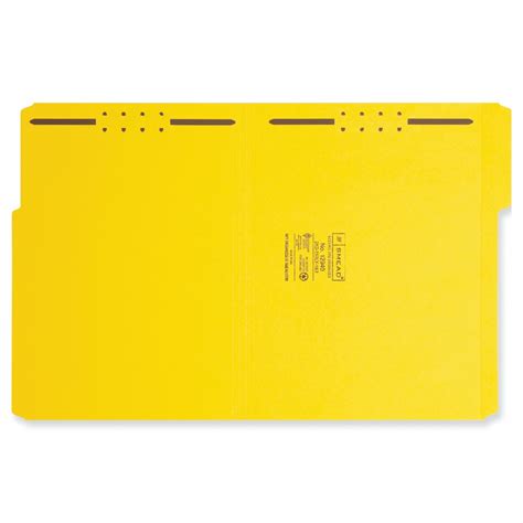 9 1 2 In Ht Yellow Classification File Folders 50xv44 12940 Grainger