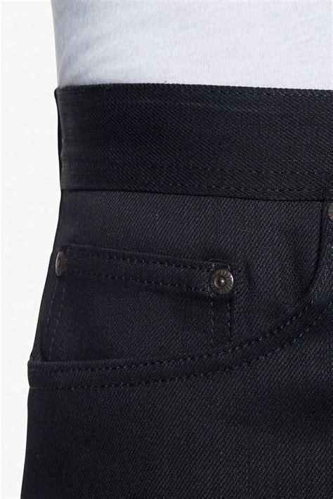 Naked And Famous Weird Guy Denim Black Power Stretch Garmentory