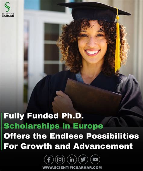Phd Scholarship Europe Scientificsarkar Scientificpakistan Dr