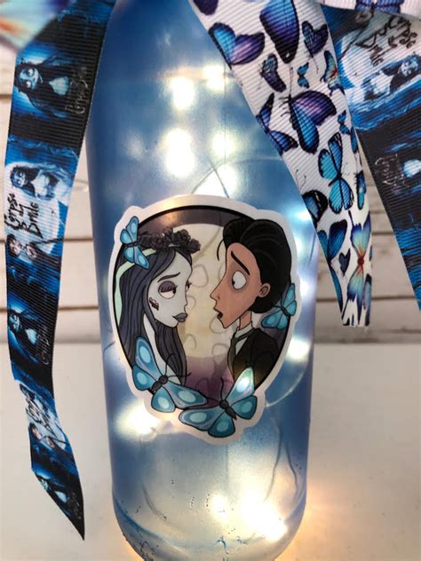 Lighted Corpse Bride Halloween Bottle Decor Craft Momhomeguide