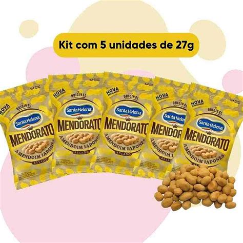 Kit Amendoim Japon S Mendorato Unidades De G Santa Helena Co Mercadoce Doces