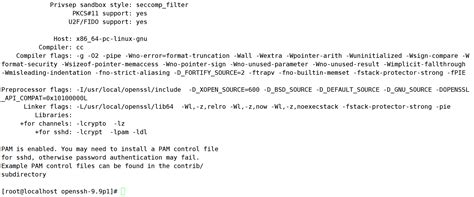 openEuler 22 03 sp3 编译安装openssh9 9p1 报错 O M 运维 openEuler 论坛