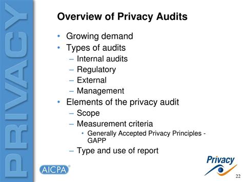 Ppt A Privacy Audit Using Generally Accepted Privacy Principles A Global Privacy Framework The