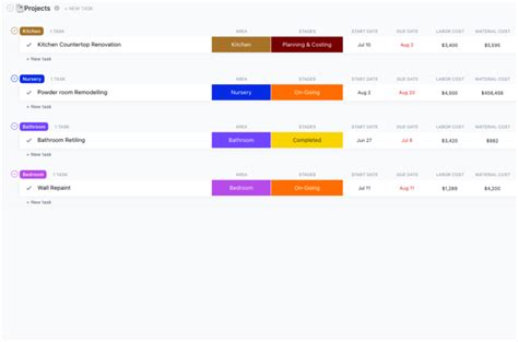 Free Project To Do List Templates For Tasks By ClickUp