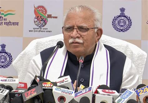 Cm Khattar Launches ‘expanded Ayushman Bharat Chirayu Portal The
