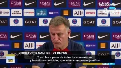 Galtier confirmó que Leo Messi se va del PSG Será su último partido
