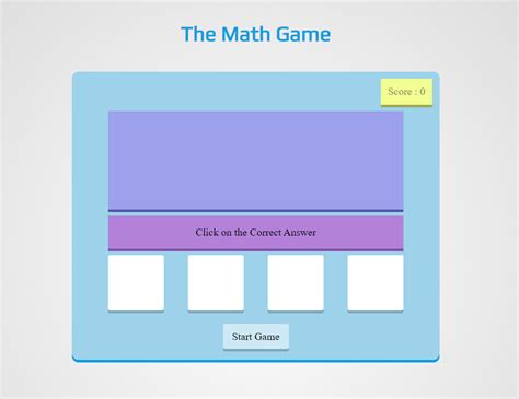 Math Game · Github Topics · Github