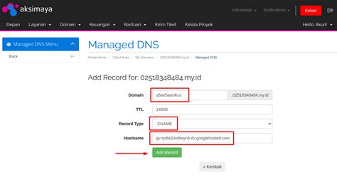 custom domain blogspot