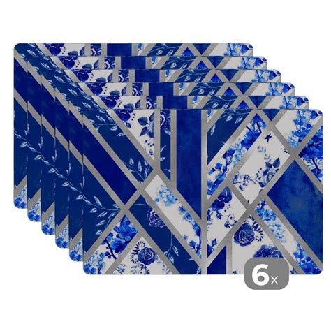 Platzset Design Delfter Blau Luxus Muchowow 6 St Tischset