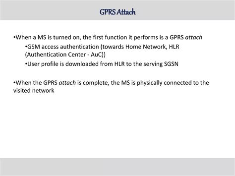 Packet Core Network Basics PPTX