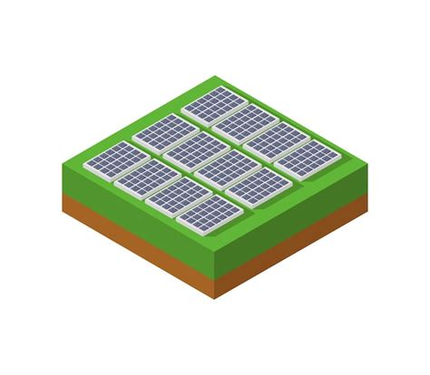 Premium Vector Isometric Solar Panel