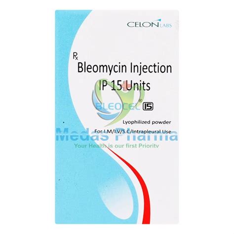 Celon Laboratories Ltd Bleocel Bleomycin 15iu Injection 1 Ml In 1 Vial At ₹ 600 Vial In Surat