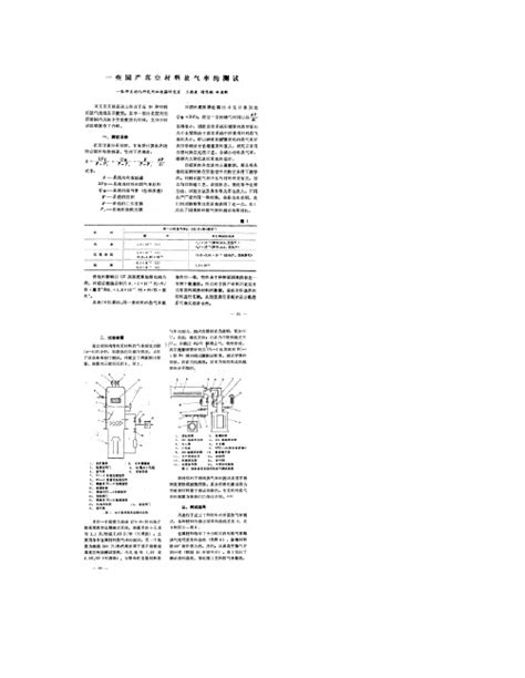 真空下各种材料的放气率数据 文档之家