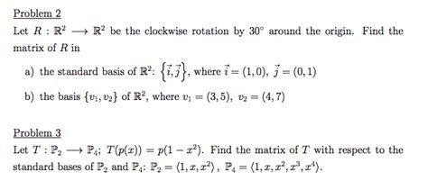 Solved Problem Let R Rº Rº be the clockwise rotation by Chegg