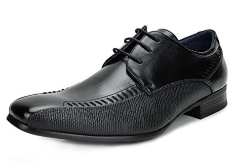 Bruno Marc Mens Gordon 01 Black Leather Lined Snipe Toe Dress Oxfords