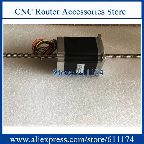 Nema Dual Shaft Linear Stepper Motor Through Type Phase Stepper Motor Tr Ball Screw N M