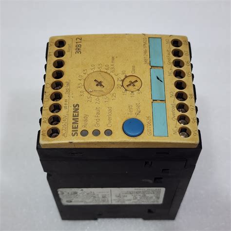 SIEMENS 3RB12 ELECTRONIC OVERLOAD RELAY 3RB1246 1PM20