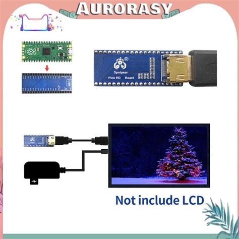 สําหรับ Raspberry Pi Pico บอร์ดขยาย Dvi รองรับ Hdmi สําหรับจอแสดงผล Dvi