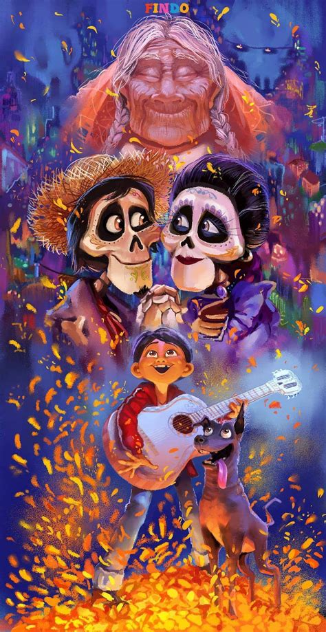 Pin By Jaqueline Osorio On Fiesta Coco Animated Movies Disney Cartoons Disney Wallpaper