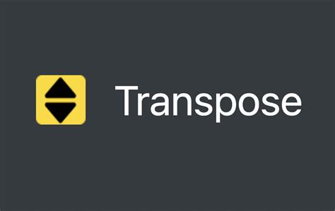 Transpose Chrome Extensie App Of Software KlasCement