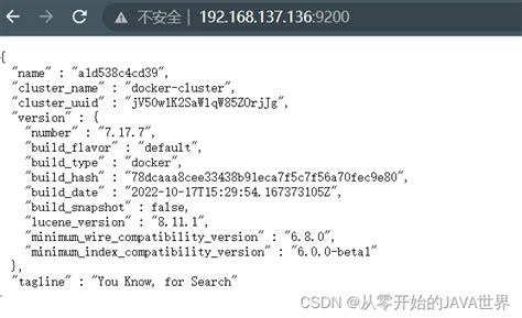 Elasticsearch、ik分词器安装 Dockerdocker Elasticsearch Ik Csdn博客
