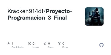 Github Kracken914dtproyecto Programacion 3 Final