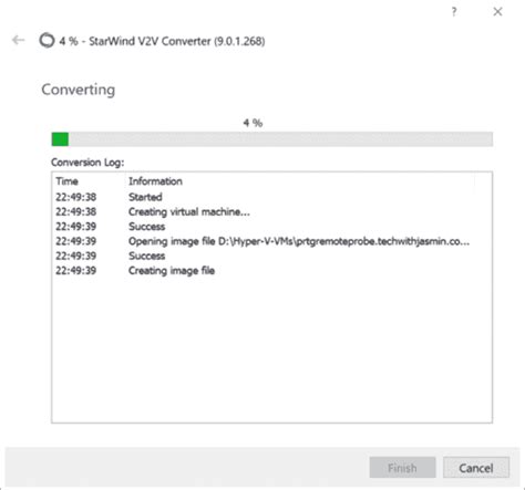 Move A Vm From Xenserver To Hyper V With Starwind V2v Converter 4sysops