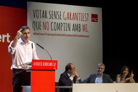 Los Alcaldes Del Psc Se Alzan Contra El Referéndum Y Avisan De Que No