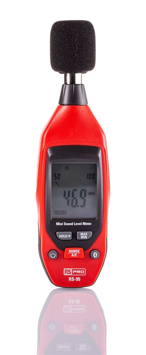 RS PRO RS 95 Sound Level Meter 35dB To 130dB 8kHz Max RS Components Indonesia