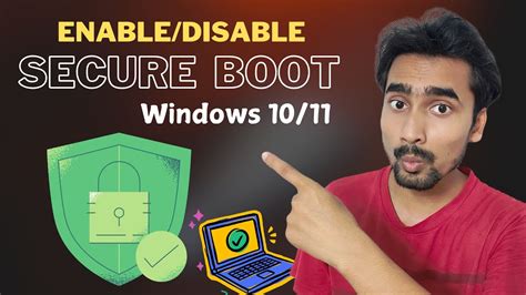 How To Enable Or Disable Secure Boot In Windows YouTube