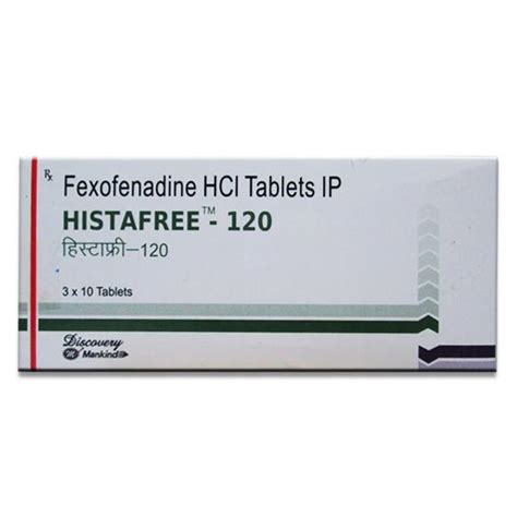 Histafree 120 Tablet Ak Medical Hall