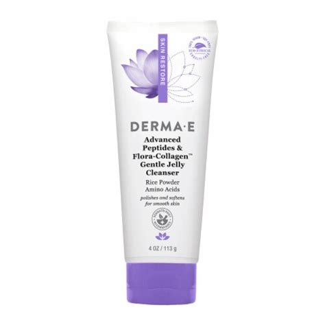 Derma E Advanced Peptides And Flora Collagen™ Gentle Jelly Cleanser 4 Oz Kroger