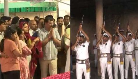 Pahalgam Attack Navy Officer Married Six Days Ago Given Adieu By