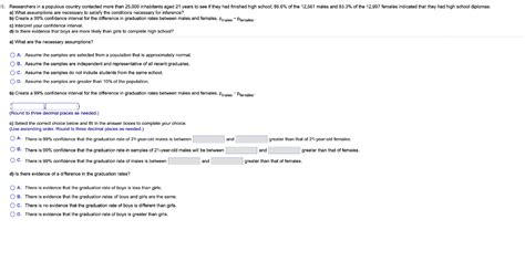 Solved A What Assumptions Are Necessary To Satisfy The