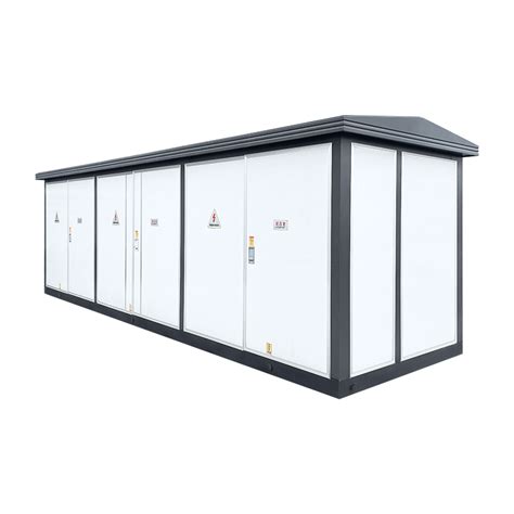 YB 12 0 4 Prefabricated Containerized Distribution Transformer Zhejiang Dexuan Technology Co