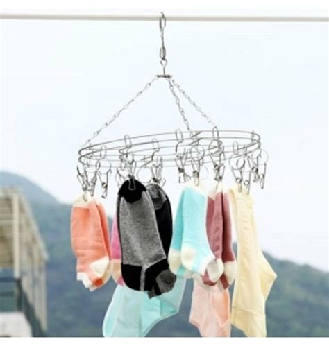 스텐 집게 건조대 24p 공간활용 속옷 양말건조대 Wc7cf9c 티몬