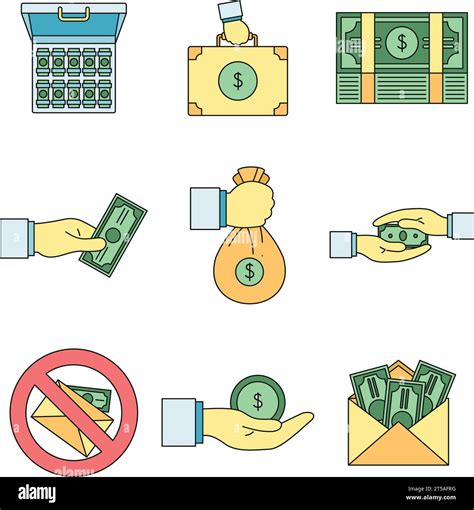 Bribery Corrupt Practices Icon Set Outline Set Of Bribery Corrupt