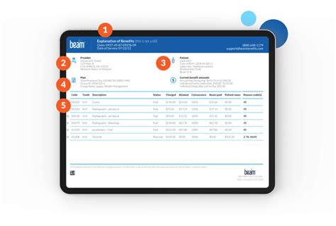 What Information Is In An Explanation Of Benefits Eob Statement
