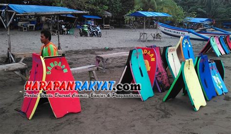 Body Board Jadi Favorit Wisatawan Pangandaran