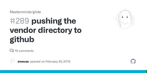 Pushing The Vendor Directory To Github · Issue 289 · Mastermindsglide