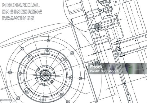 向量工程圖示封面傳單橫幅背景向量圖形及更多computer Aided Design圖片 Computer Aided Design