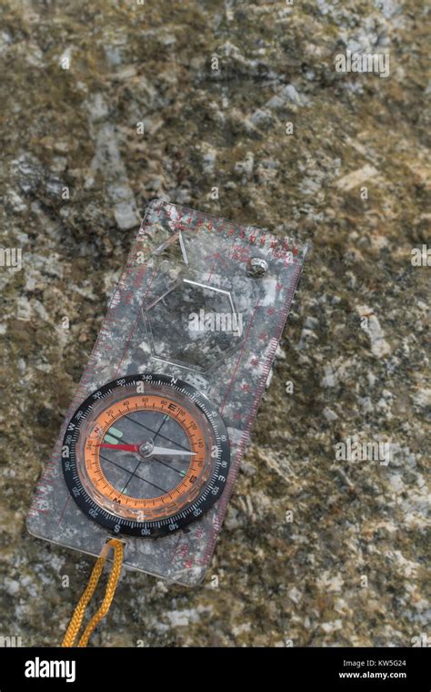 Orienteering Compass West Metaphor Business Direction Navigation