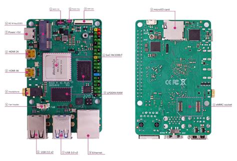 Rock Pi 4 Model C Plus 4gb Elecomsk