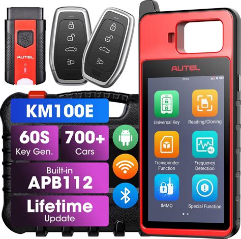 Autel Maxiim Km100e Key Fob Programming Tool Immobilizer Programmer