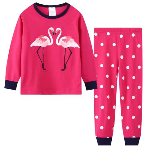 Conjunto De Pijama De Algodón Para Niñas Lb Chile