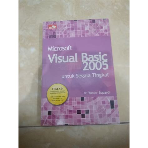 Jual Buku Komputer Microsoft Visual Basic 2005 Shopee Indonesia