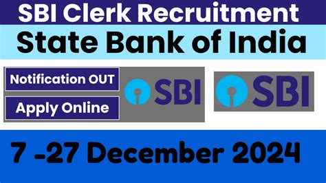 SBI Clerk Recruitment 2024 Important Job Update