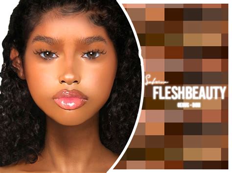 Second Life Marketplace Fleshbeauty Sabrina Skin Caramel Genus Bom