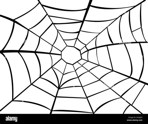 Vector Illustration Of Cobweb Stock Vector Image And Art Alamy