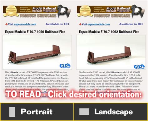 Mrh Product Showcase Ho Sp Bulkhead Flats The Mrh Forum